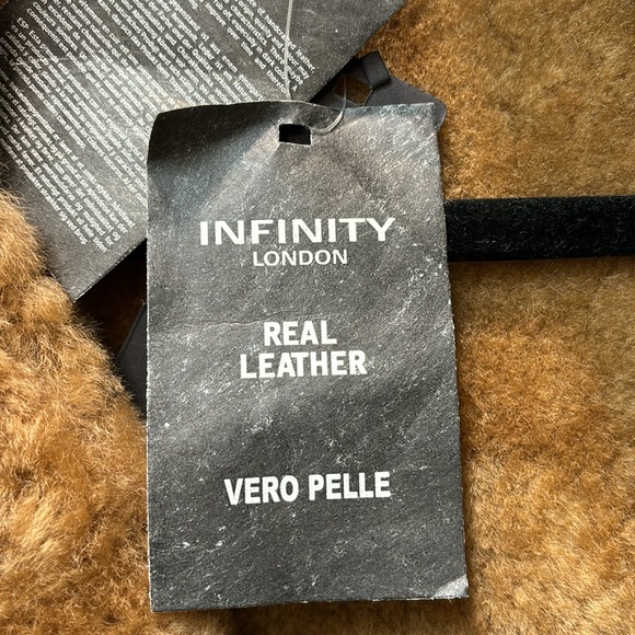INFINITY LONDON | Jackets & Coats | Nwt Genuine Shearling 0 Leather ...